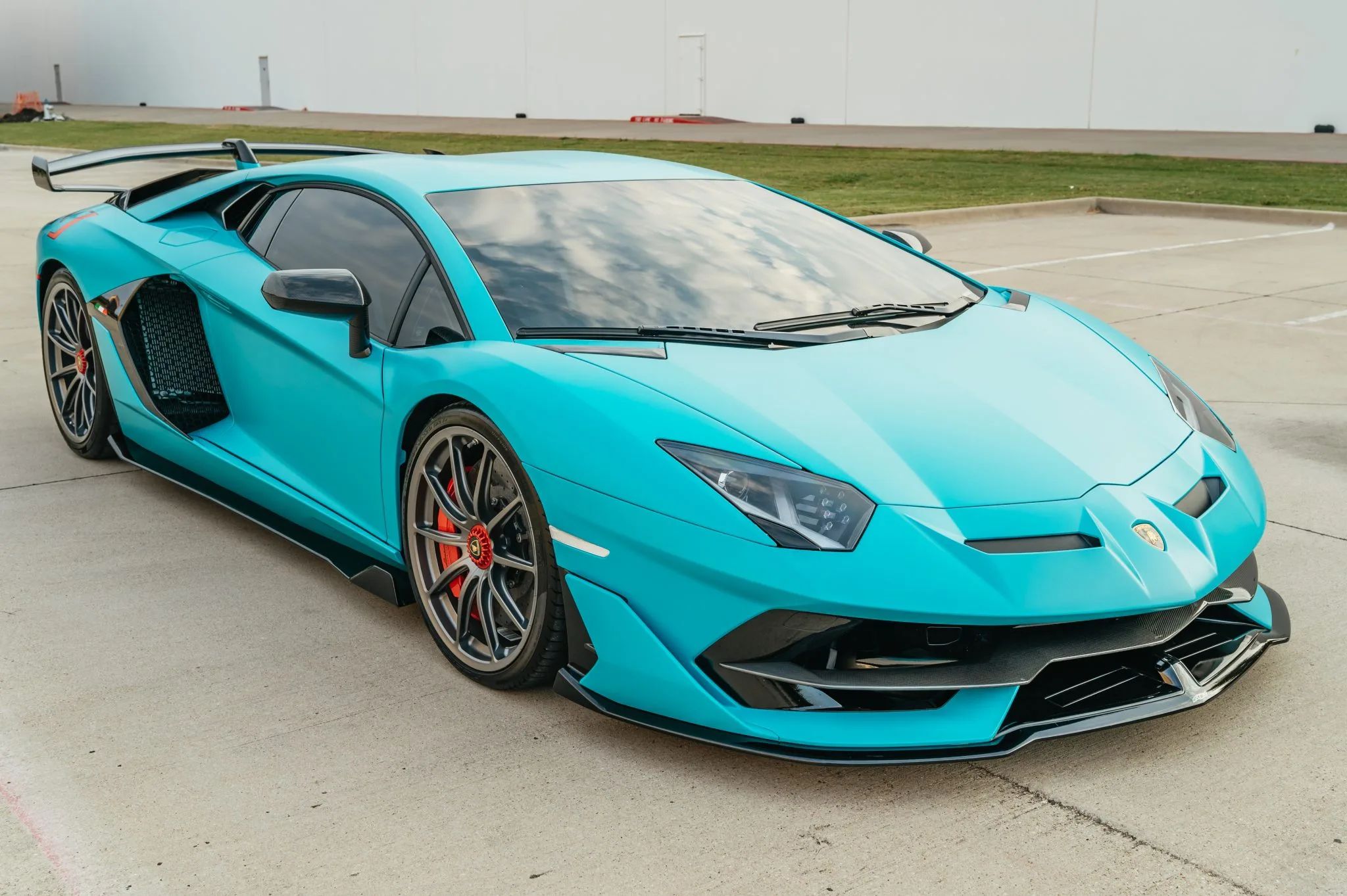 Bright Blue Lamborghini Aventador SVJ Is Just About Perfect | Carscoops