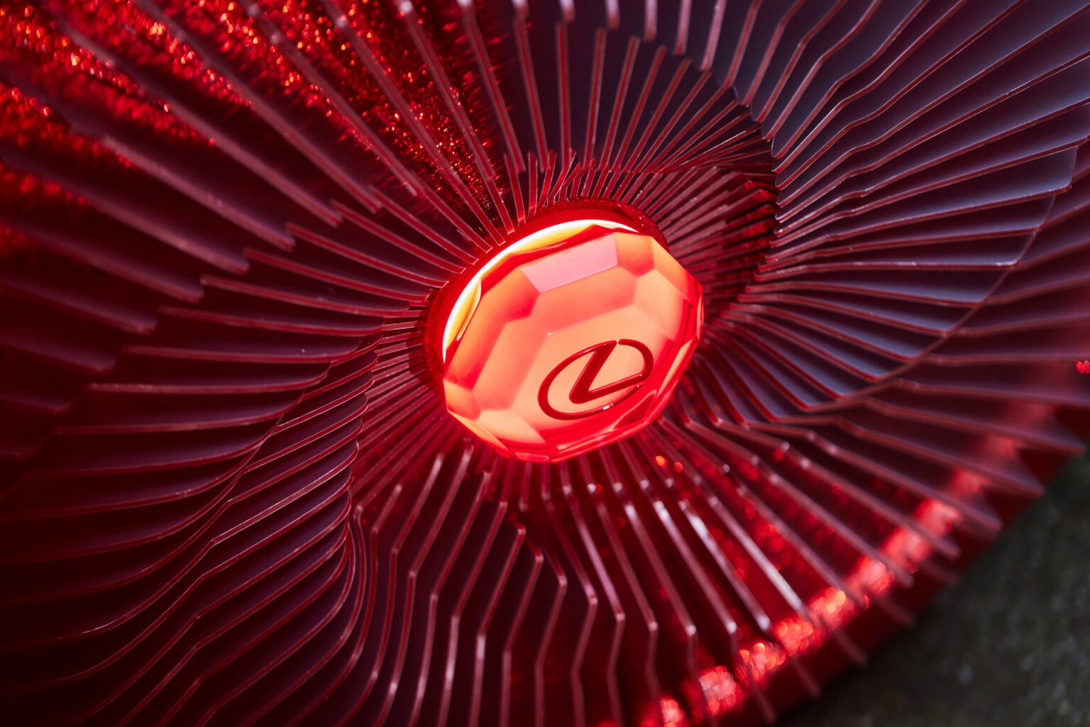 Lexus RX “Ruby Red Rims” Rides On Massive Wheels Created By Fashion ...