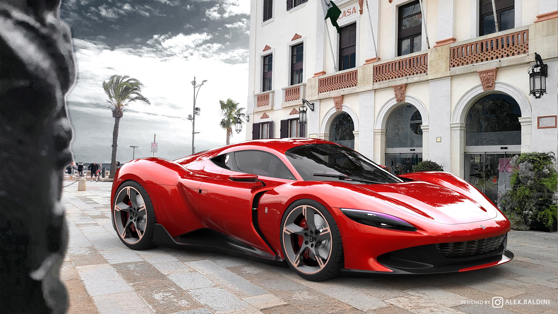 Utterly Gorgeous Milano Vision GT Is The Next Italian V8 Supercar The ...