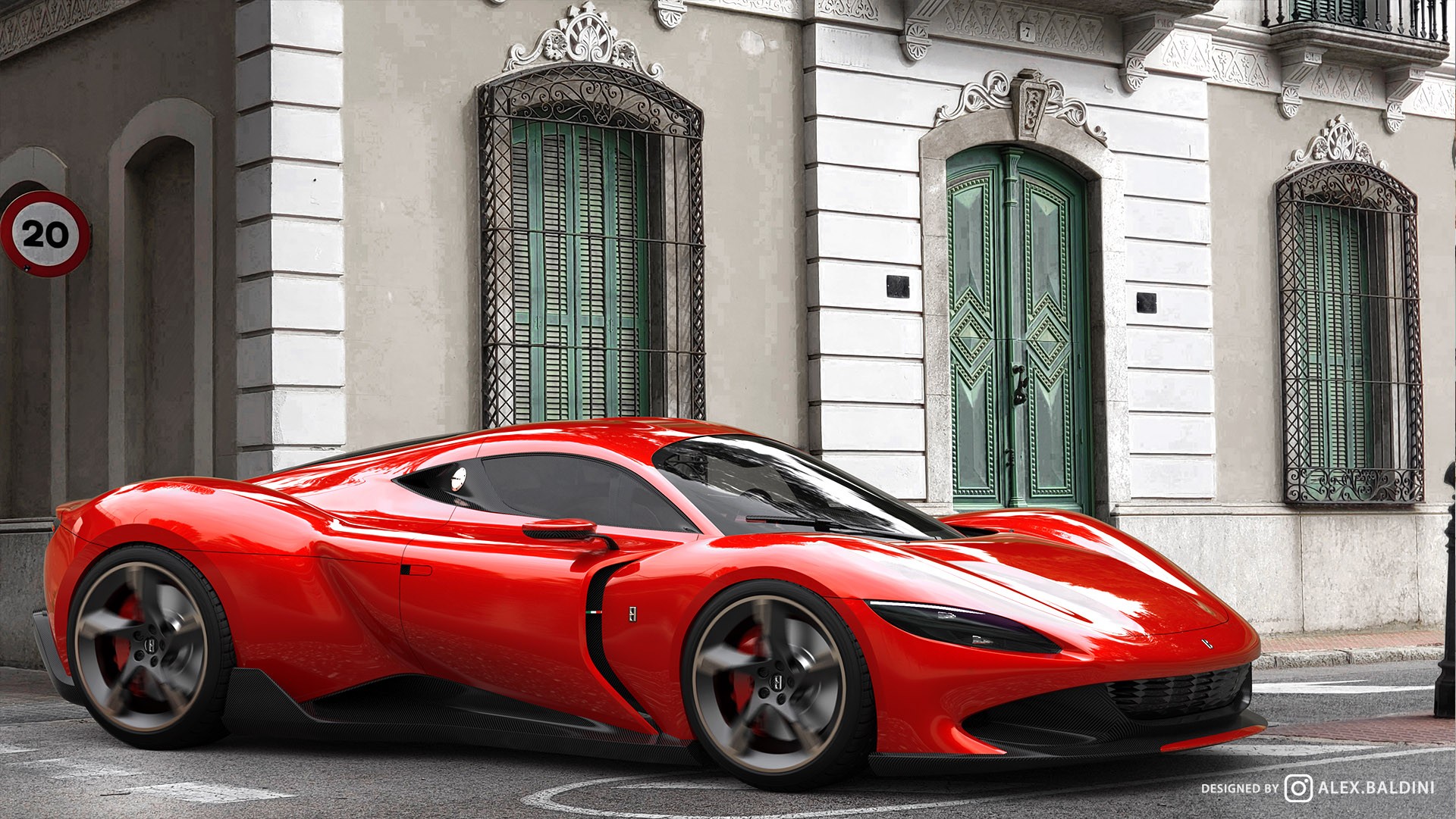 Utterly Gorgeous Milano Vision GT Is The Next Italian V8 Supercar The ...