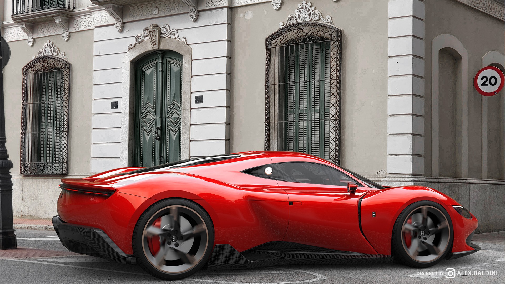 Utterly Gorgeous Milano Vision GT Is The Next Italian V8 Supercar The ...