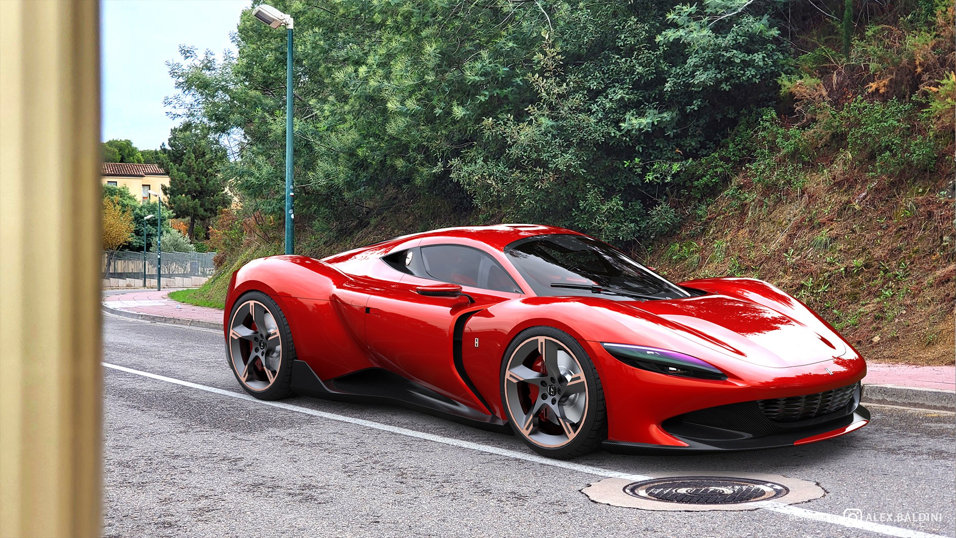 Utterly Gorgeous Milano Vision GT Is The Next Italian V8 Supercar The ...