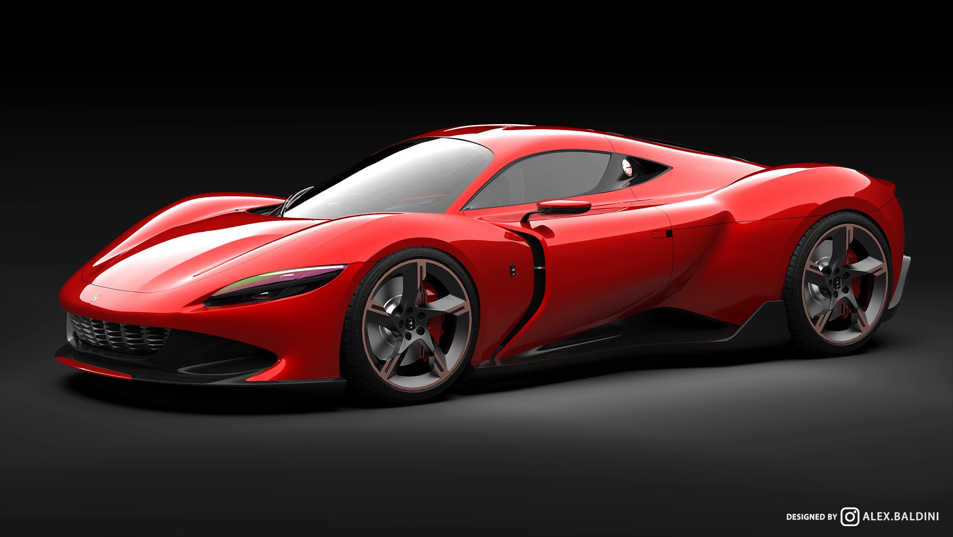 Utterly Gorgeous Milano Vision GT Is The Next Italian V8 Supercar The ...