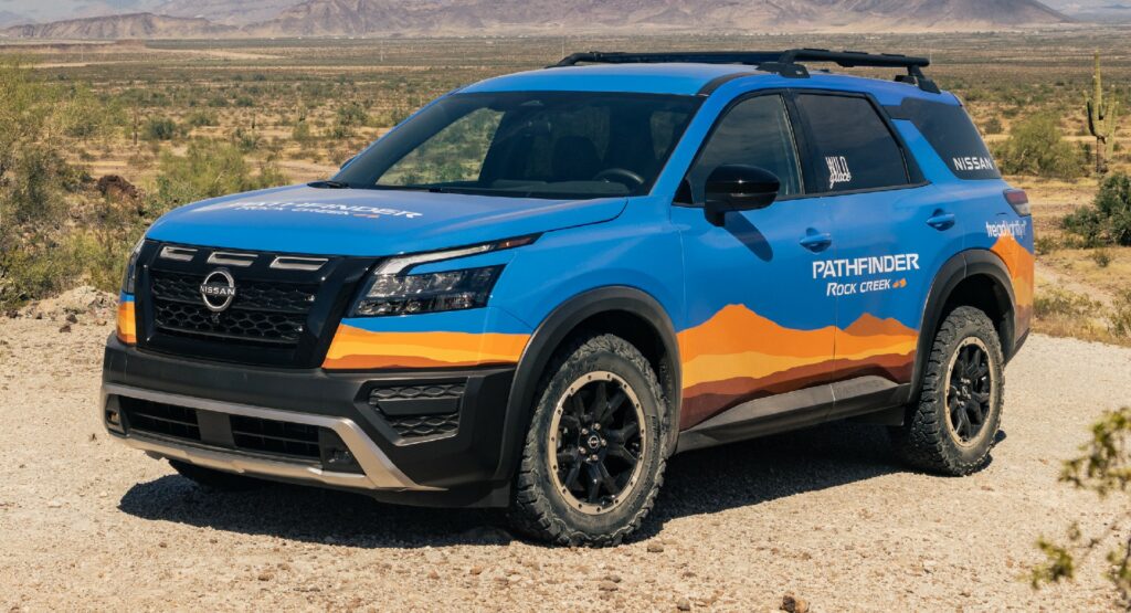 Nissan Pathfinder Rock Creek Enters The Rebelle Rally With Contrasting ...