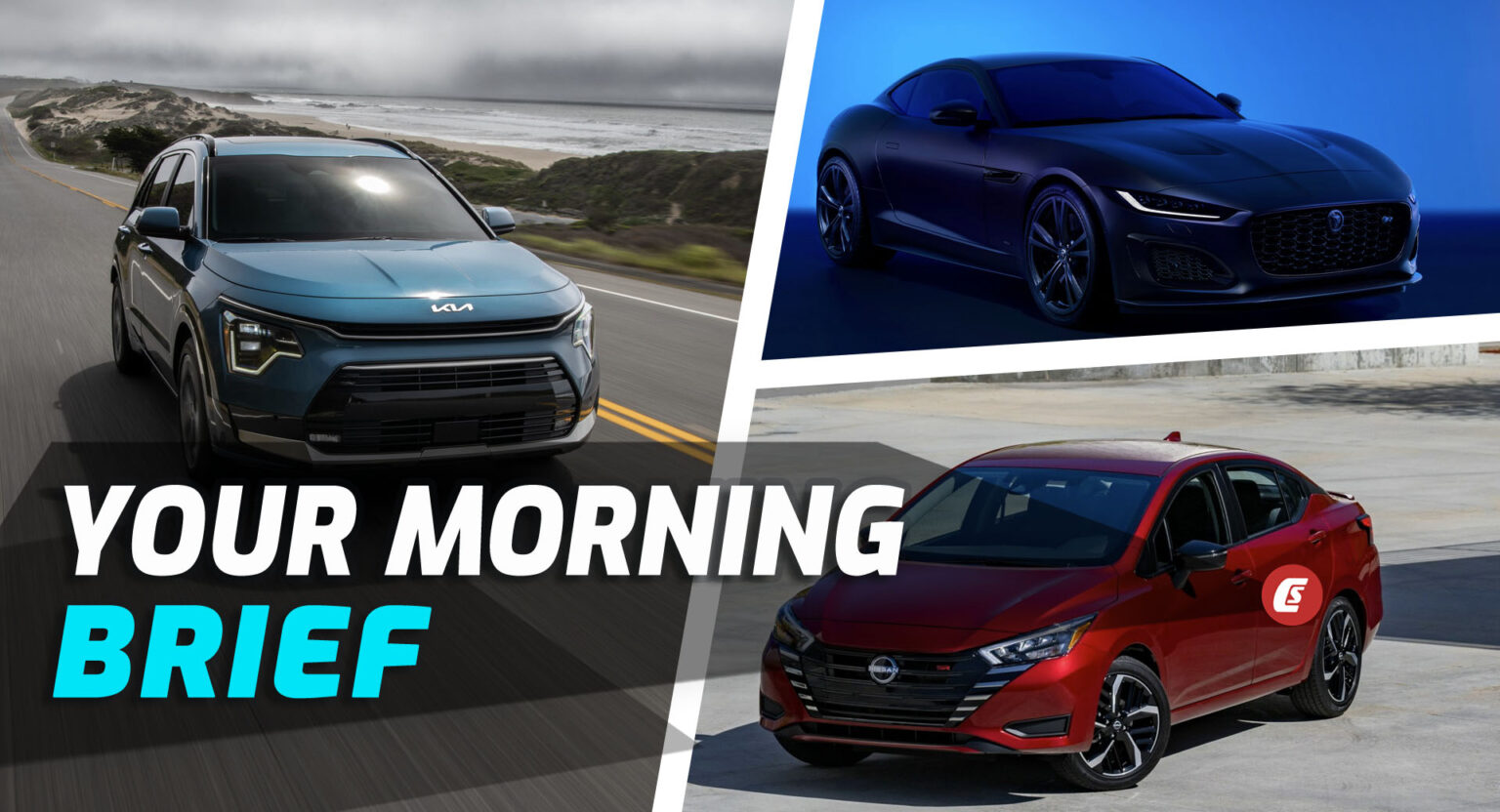 2023 Nissan Versa, 2023 Kia Niro Driven, And Jaguar F-Type 75 Edition ...