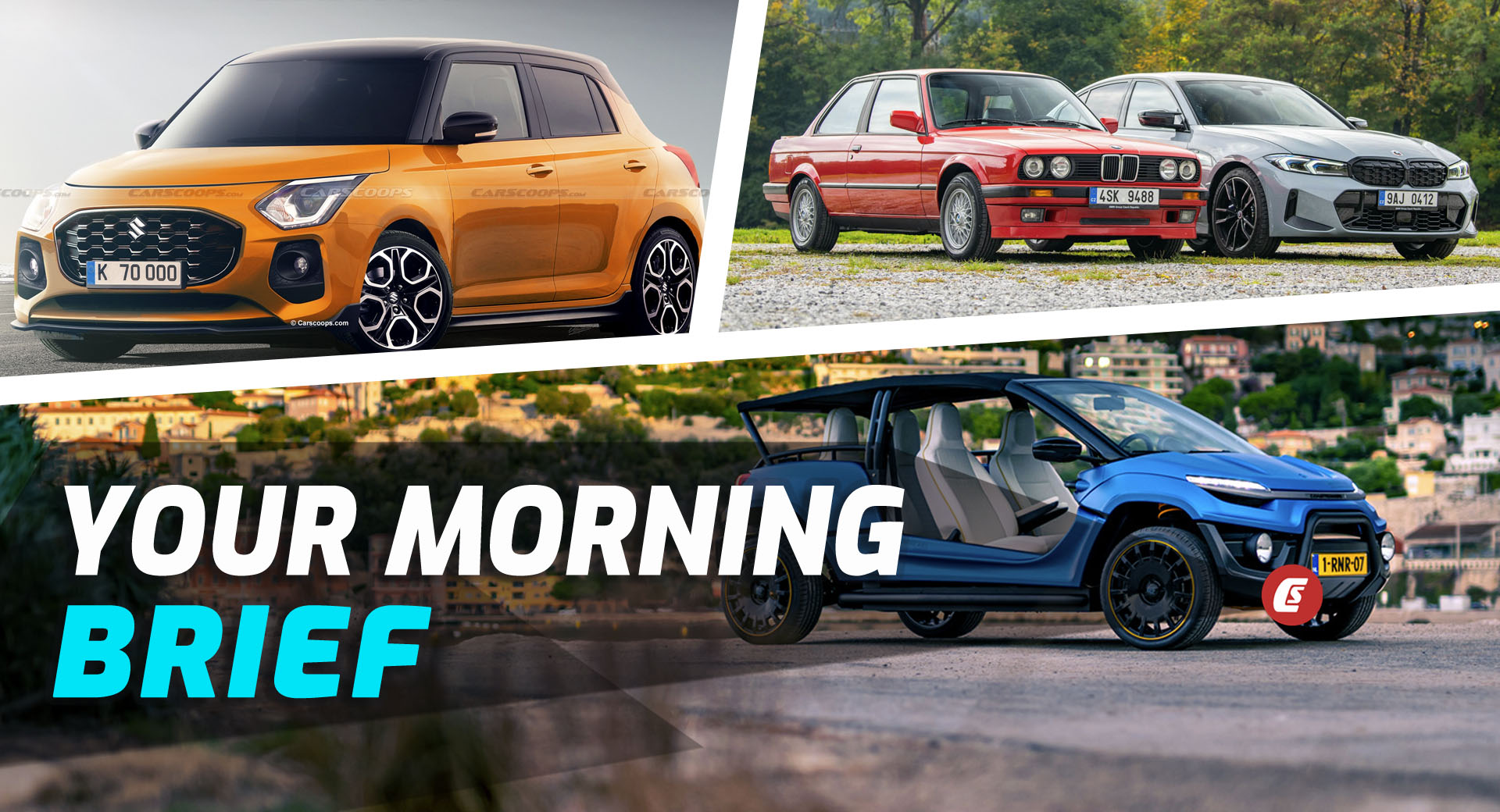 Coastrunner EV, 2024 Suzuki Swift Rendered, And BMW E30 At 40: Your ...