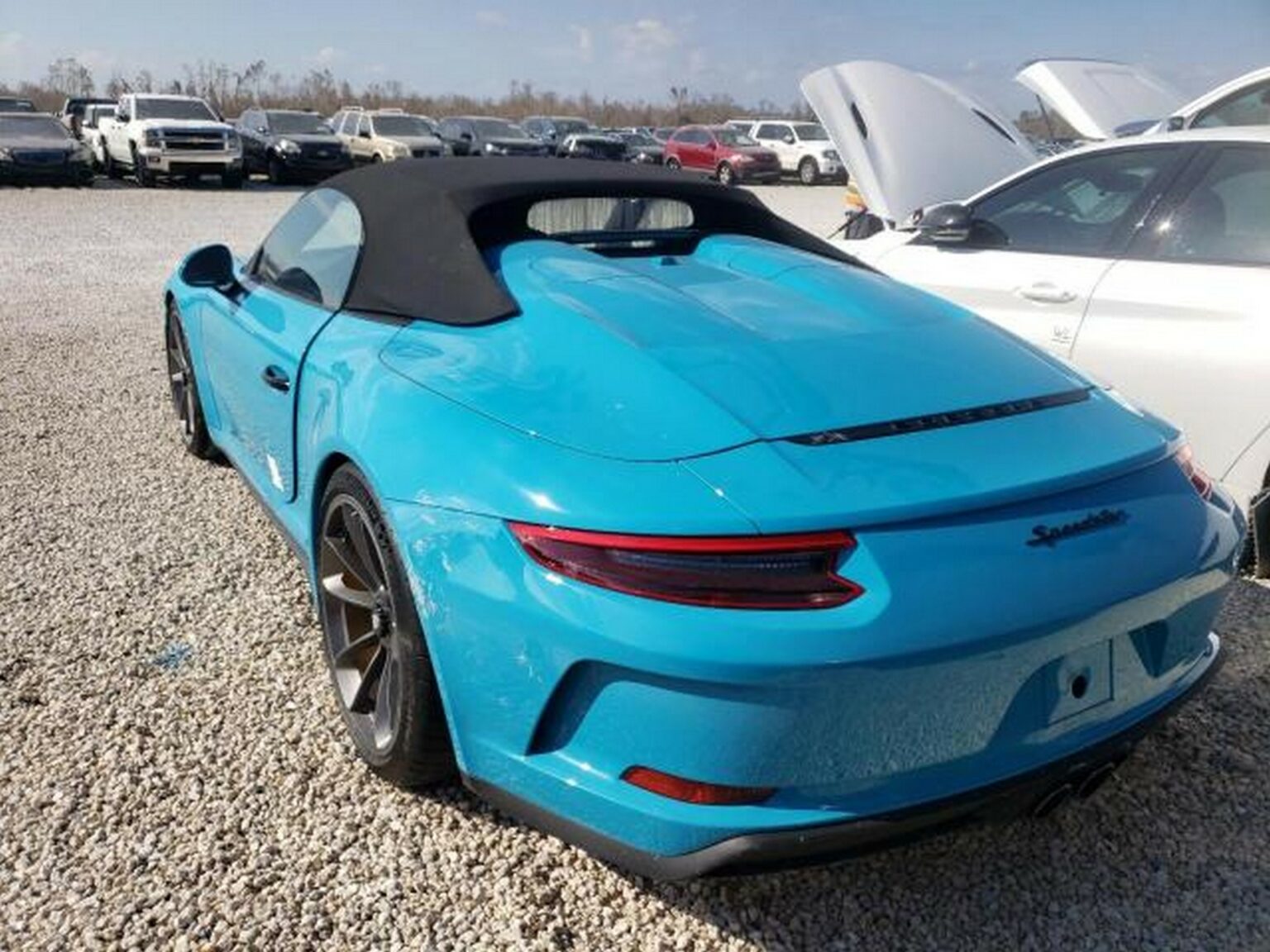 This Stunning Porsche 911 Speedster Was Destroyed In Hurricane Ian ...
