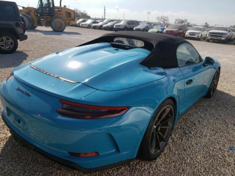 This Stunning Porsche 911 Speedster Was Destroyed In Hurricane Ian ...