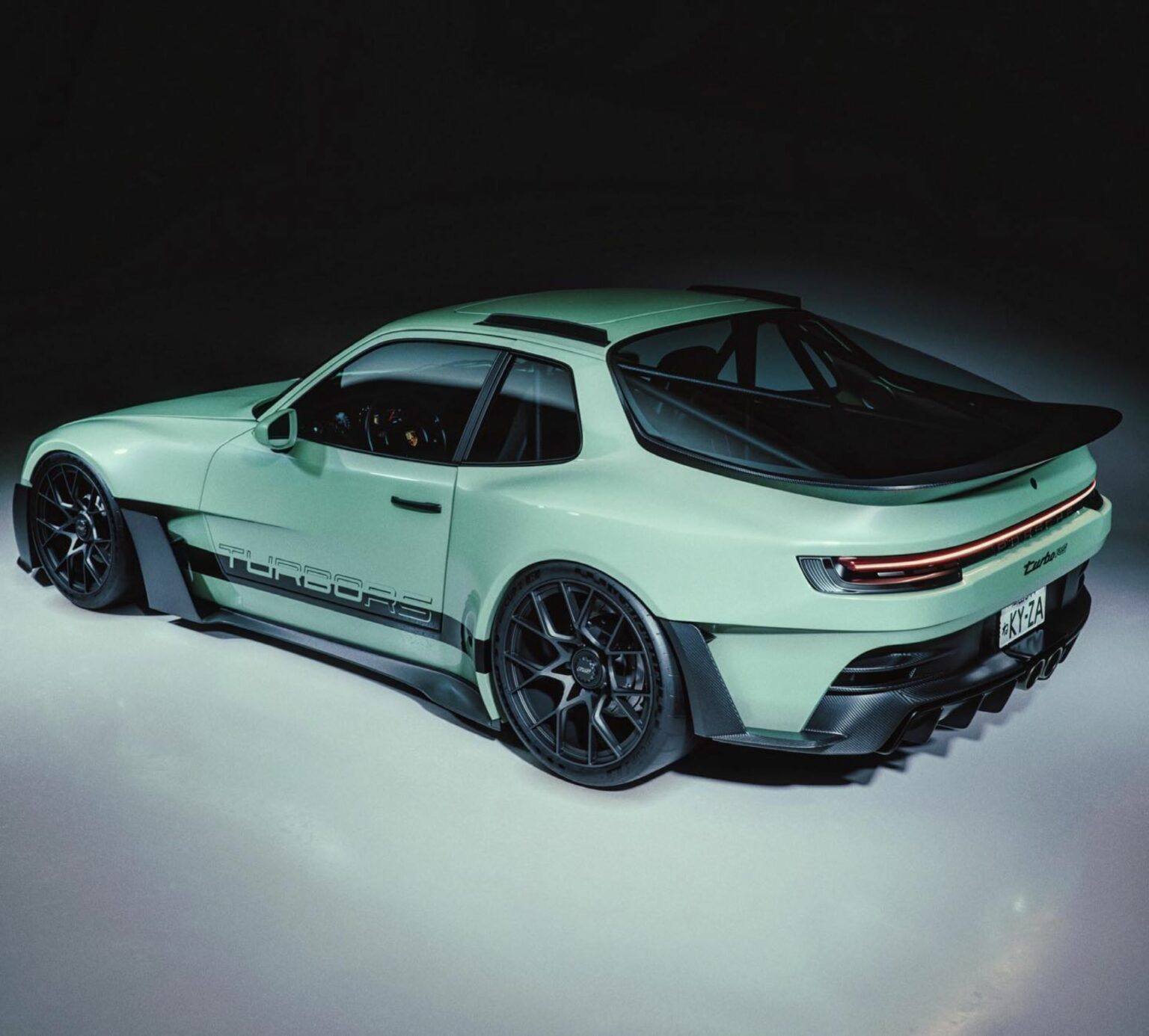 Porsche 944 Turbo RS Rendered With Modern Parts From The 911 GT3 RS ...