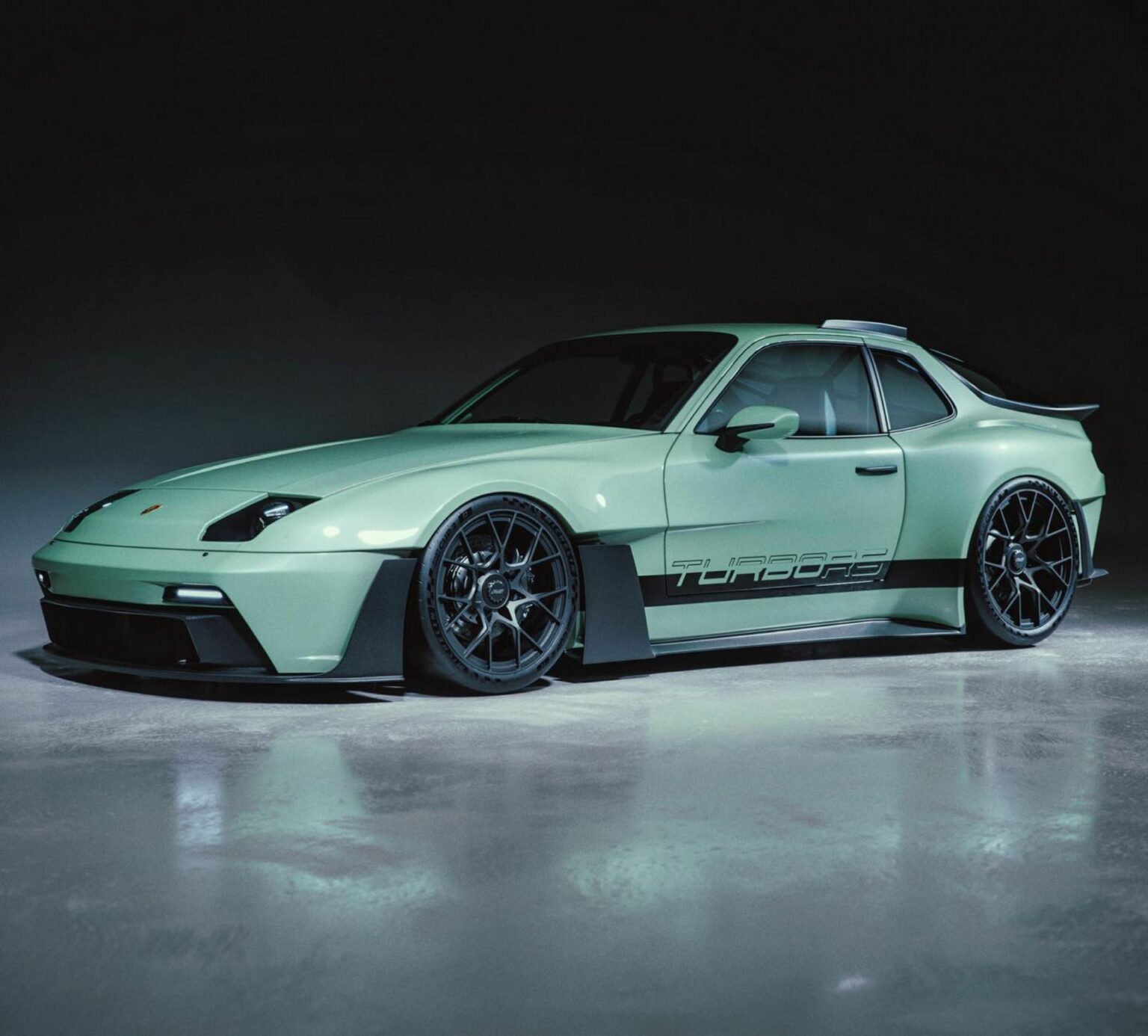 Porsche 944 Turbo RS Rendered With Modern Parts From The 911 GT3 RS ...