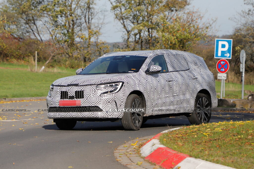 Stretched Renault Austral Spotted Again, Set To Replace The Espace ...