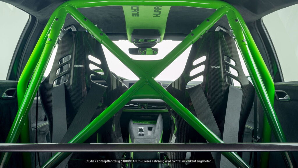 VW Golf R Hurricane Tuned By Apprentices Has Custom Livery, Wide ...