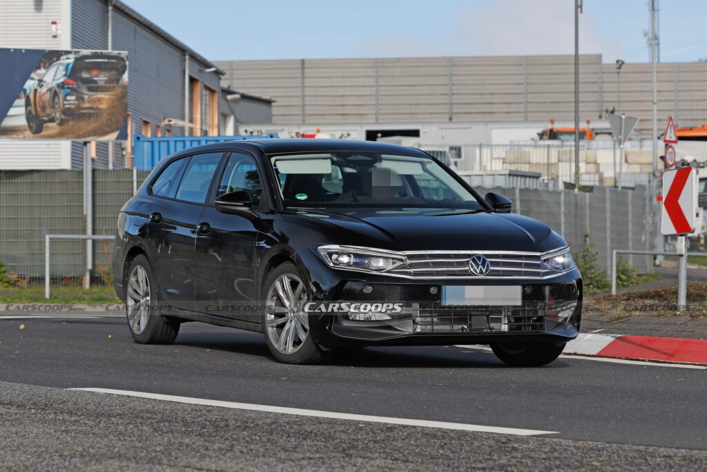 Next-Gen 2023 Volkswagen Passat Spotted In Plug-in Hybrid Form For ...