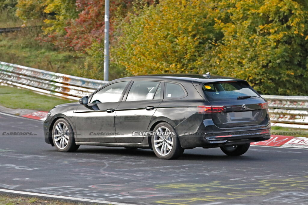 Next-Gen 2023 Volkswagen Passat Spotted In Plug-in Hybrid Form For ...