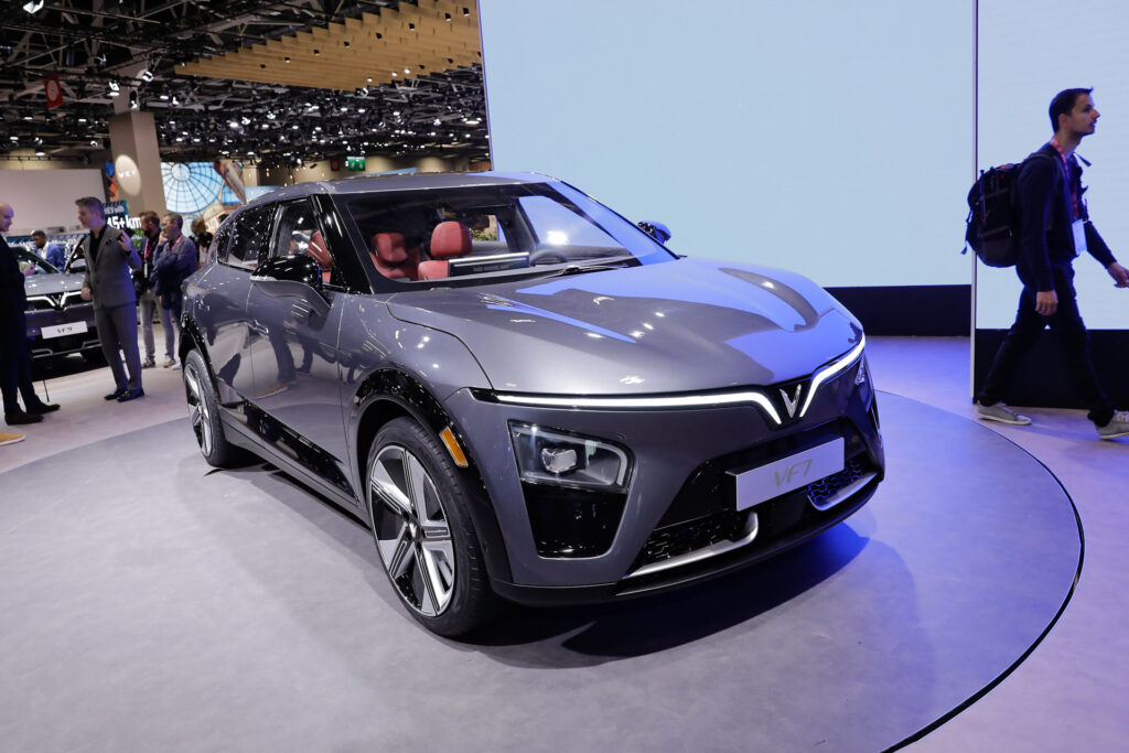 VinFast Electric SUV Range Lands In Paris Ready To Conquer Europe ...