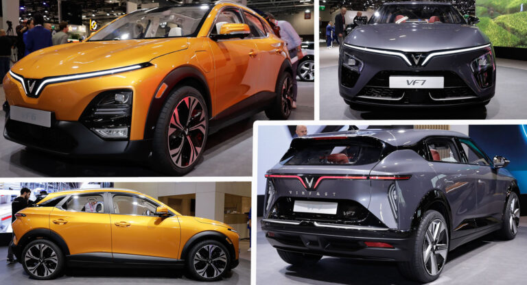 VinFast Electric SUV Range Lands In Paris Ready To Conquer Europe ...