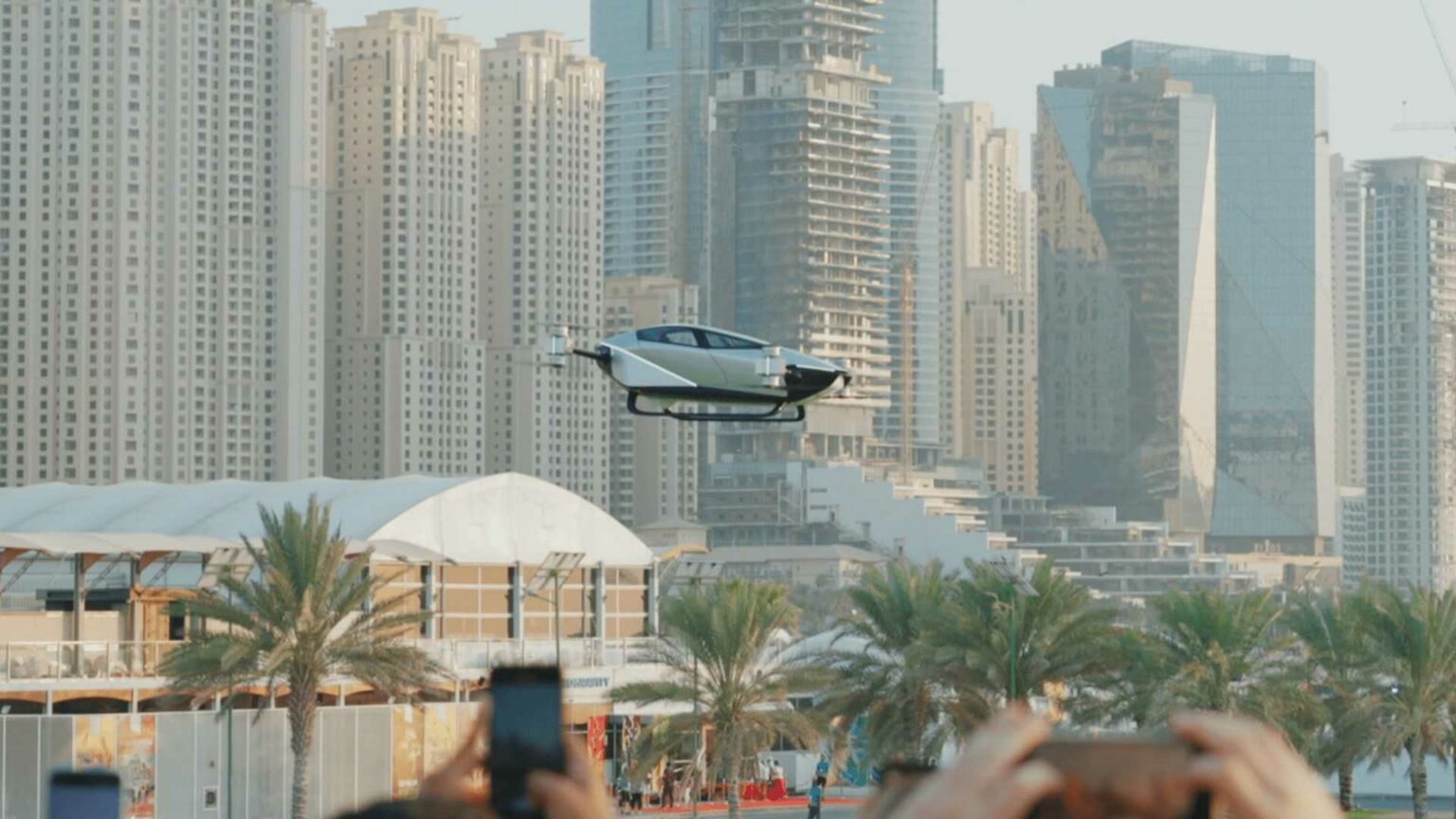 Xpeng’s All-Electric VTOL Aircraft Takes Flight In Dubai | Carscoops