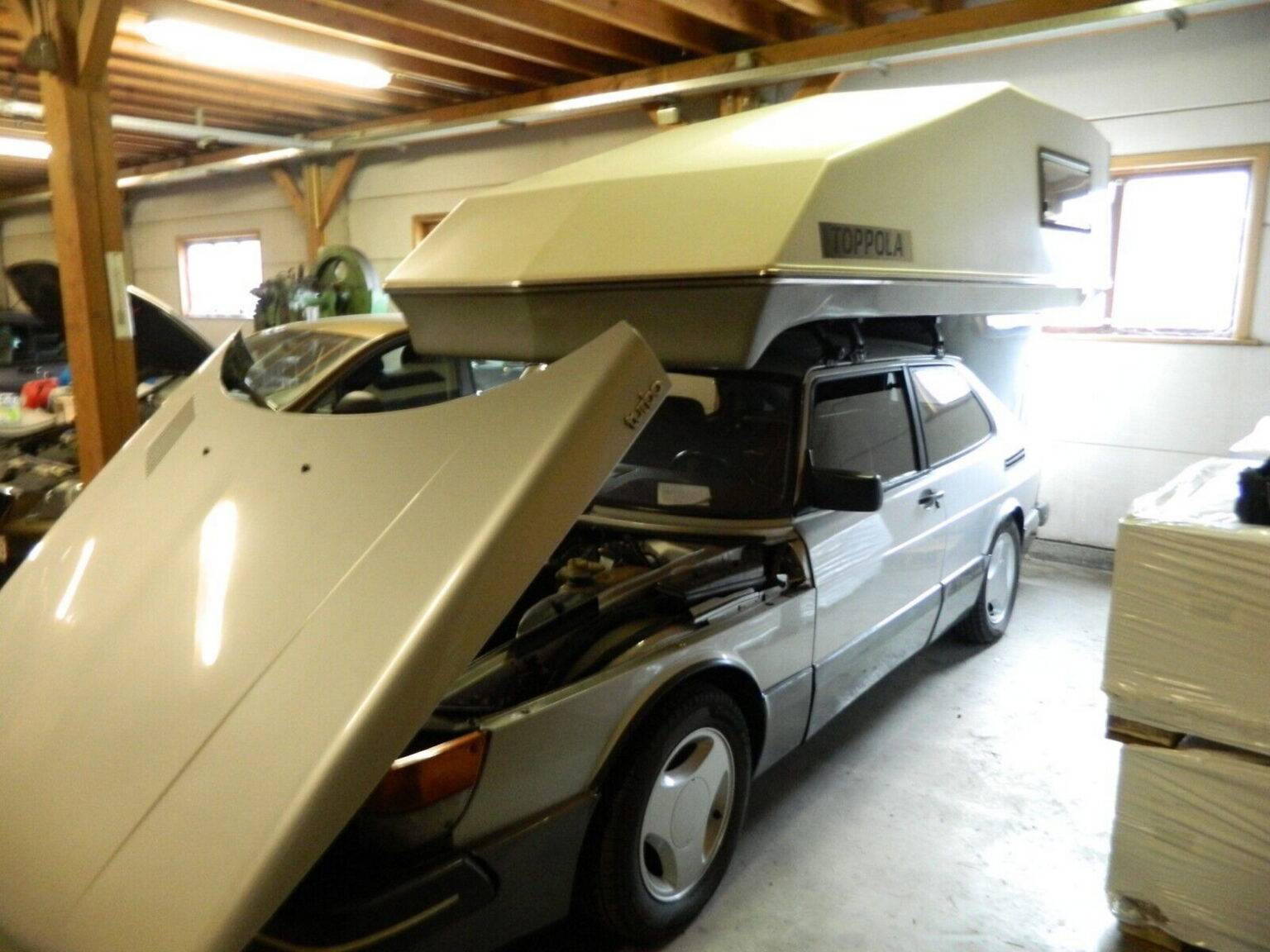 Make A Classic Saab 900 Camper Your Second Home | Carscoops