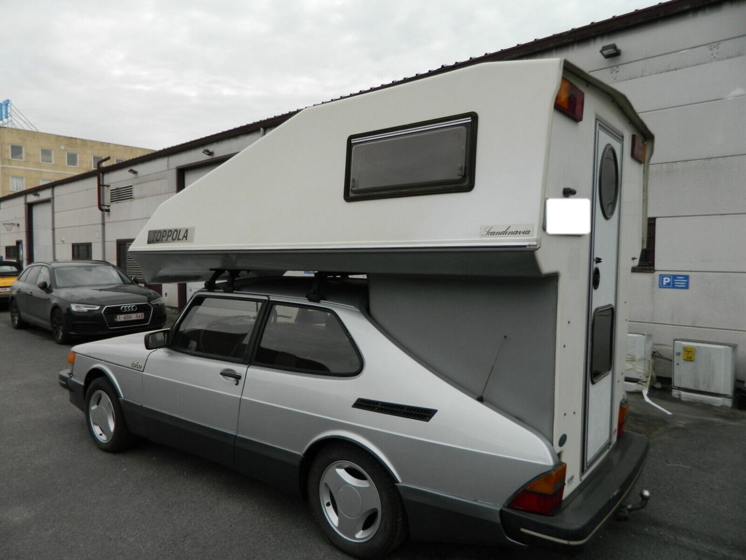 Make A Classic Saab 900 Camper Your Second Home | Carscoops
