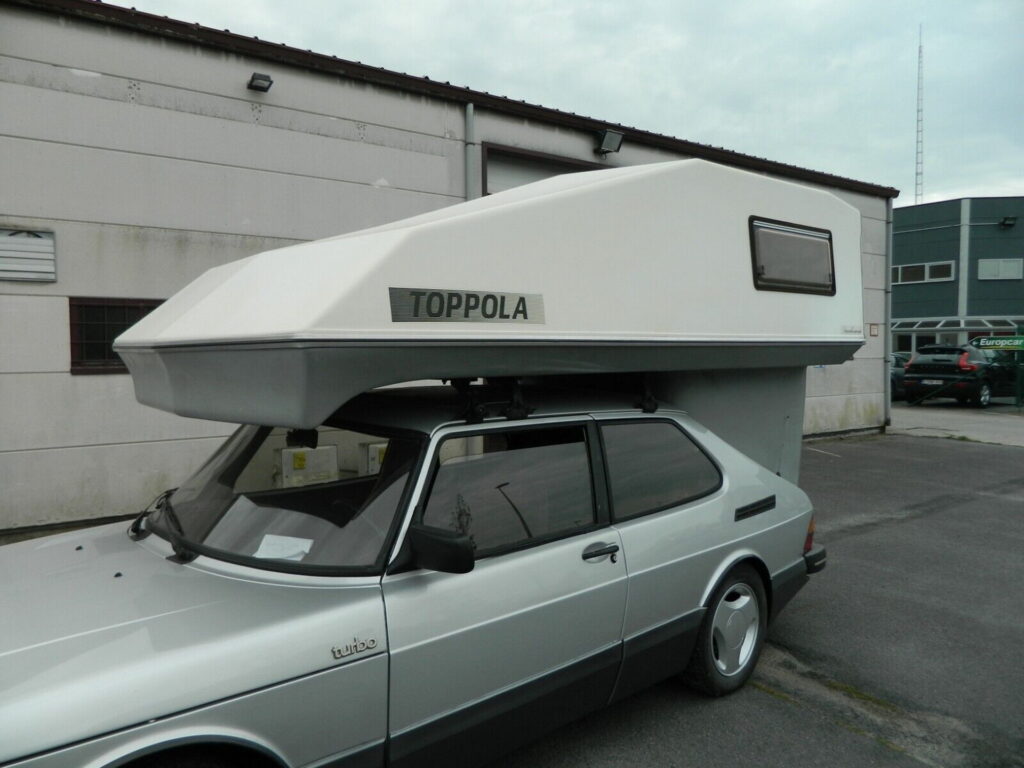 Make A Classic Saab 900 Camper Your Second Home | Carscoops