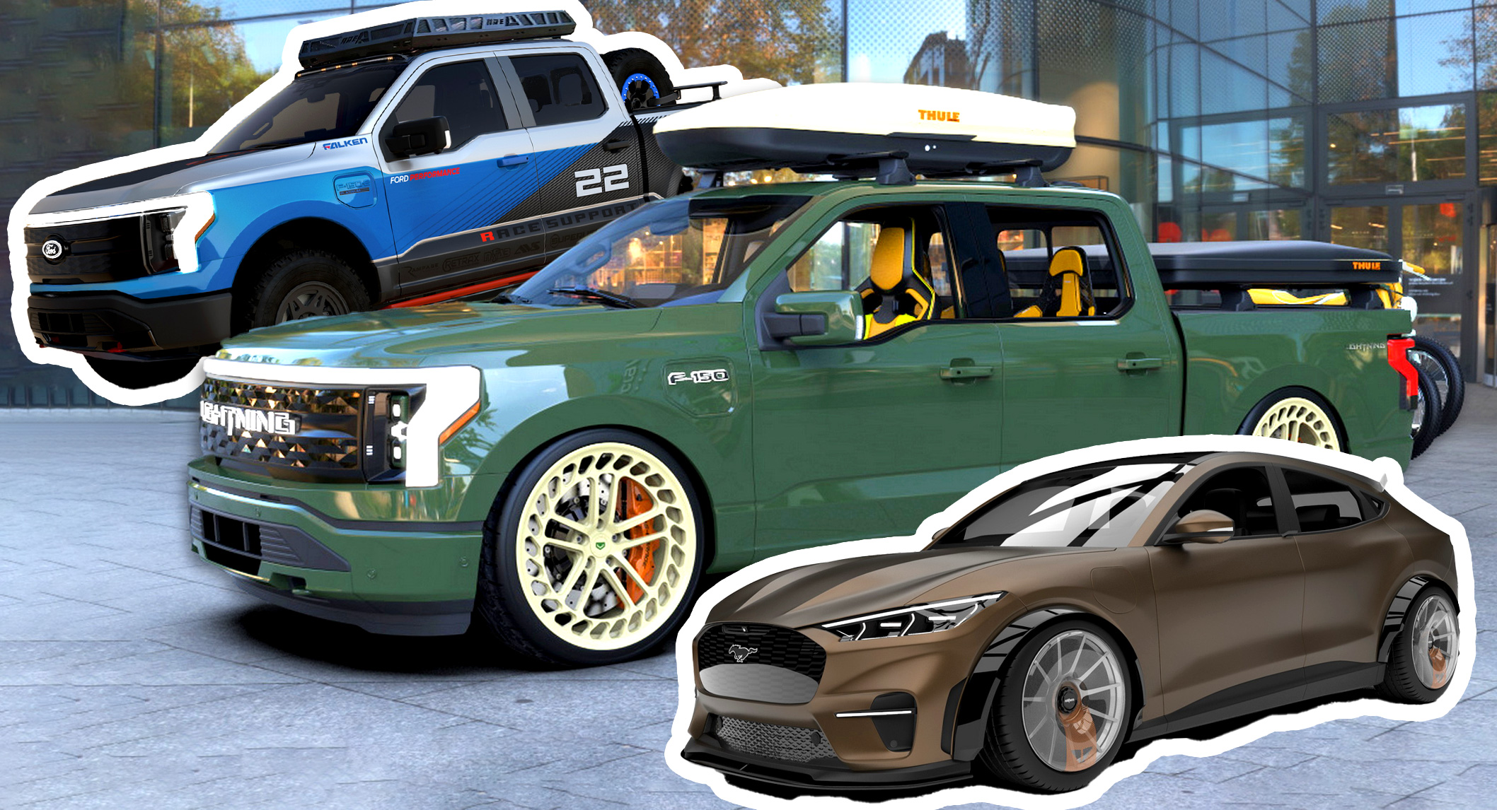 Ford Shows Off F-150 Lightning With Solar Panels And 9 Other Concepts ...