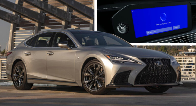 2023 Lexus LS Gains New Touch And Voice-Focused Infotainment System ...