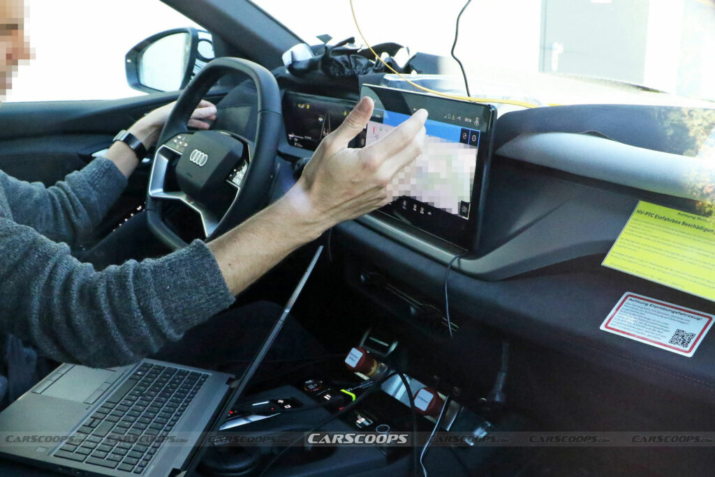 2024 Audi Q6 E-Tron Shows Its Techy Interior, Could Pack 469 HP | Carscoops