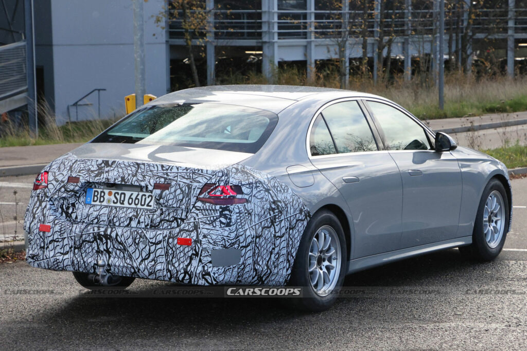 2024 Mercedes E-Class Gives Us A First Undisguised Look At Front End ...
