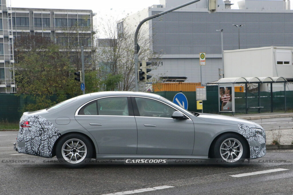 2024 Mercedes E-Class Drops Disguise And Shows Its New, Sleeker Body ...