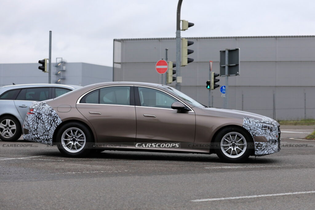 2024 Mercedes E-Class Prototype Photographed Inside And Out | Carscoops