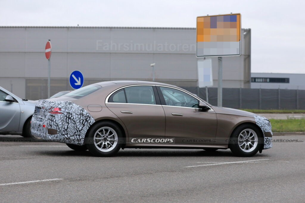 2024 Mercedes E-Class Prototype Photographed Inside And Out | Carscoops