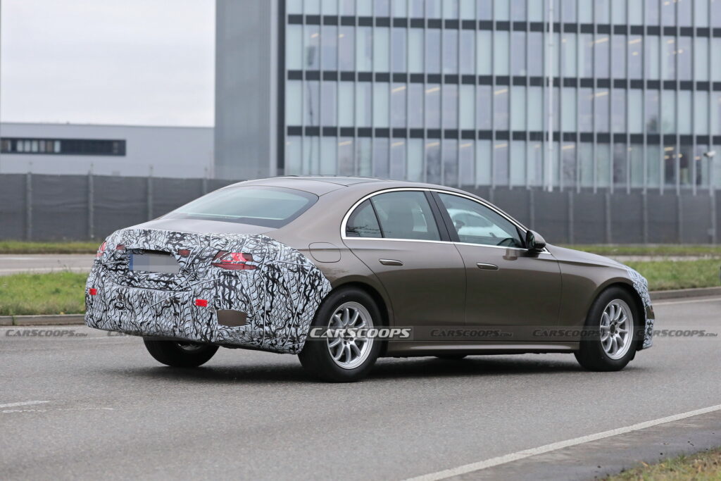 2024 Mercedes E-Class Prototype Photographed Inside And Out | Carscoops