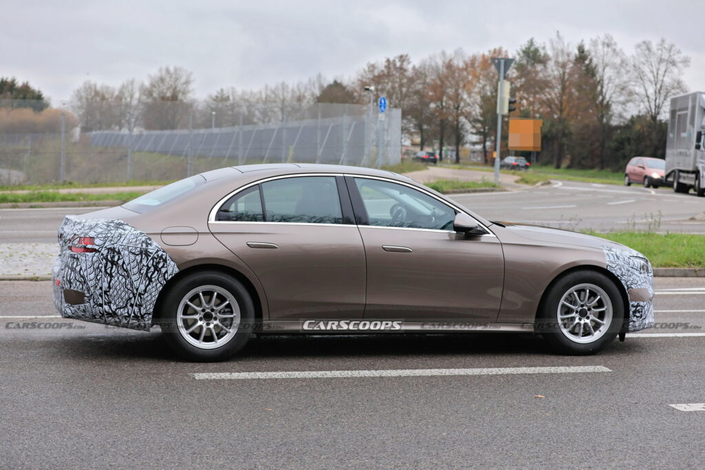 2024 Mercedes E-Class Prototype Photographed Inside And Out | Carscoops