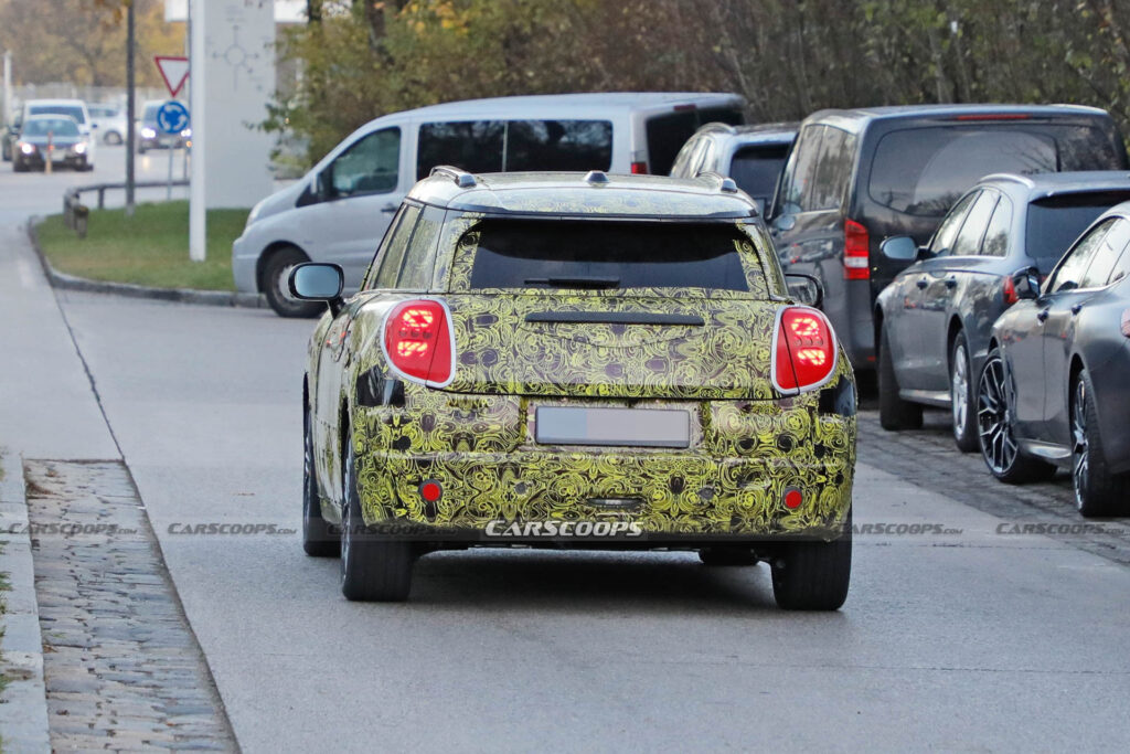 Mini Aceman Electric Crossover Spied Testing On The Streets | Carscoops