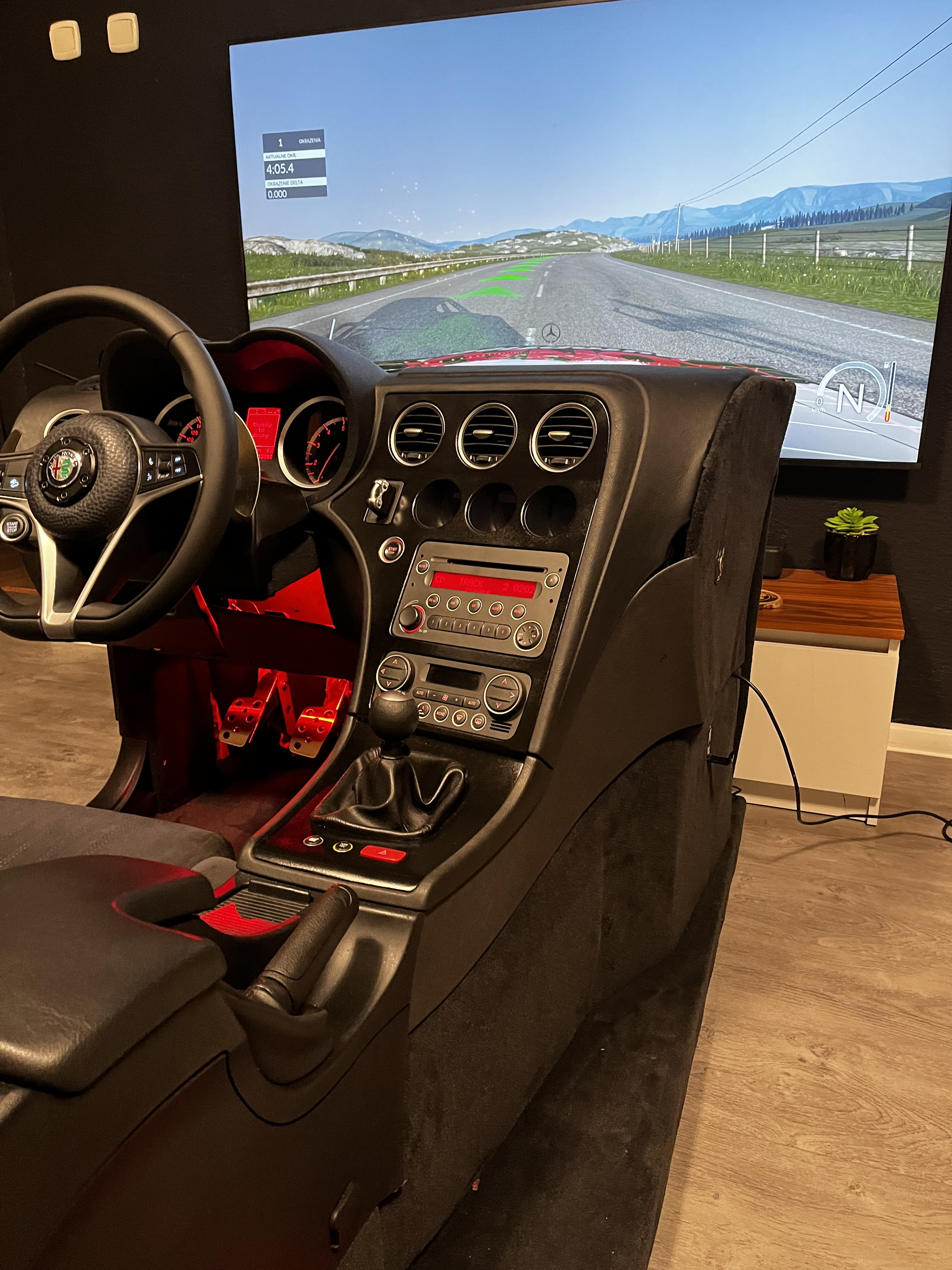 This Home-Built Alfa Romeo Racing Game Simulator Will Give You Cargasms ...
