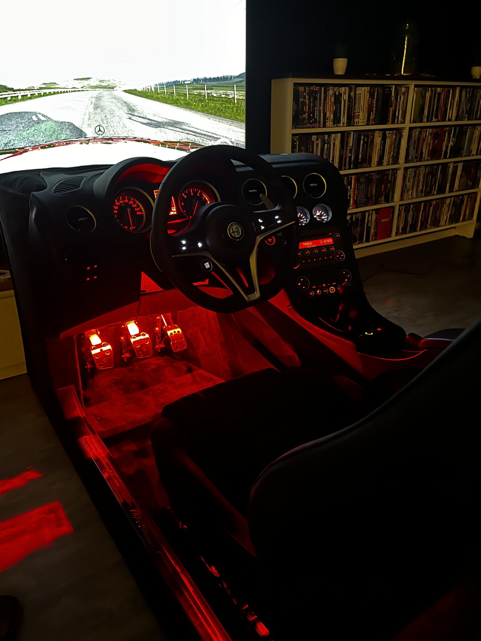 This Home-Built Alfa Romeo Racing Game Simulator Will Give You Cargasms ...