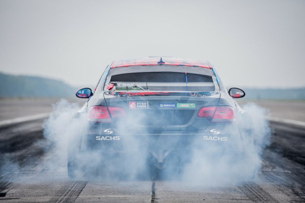 Polish Racer Performs Record Breaking 144 MPH Drift In 1,000 HP BMW…Using His Feet | Carscoops