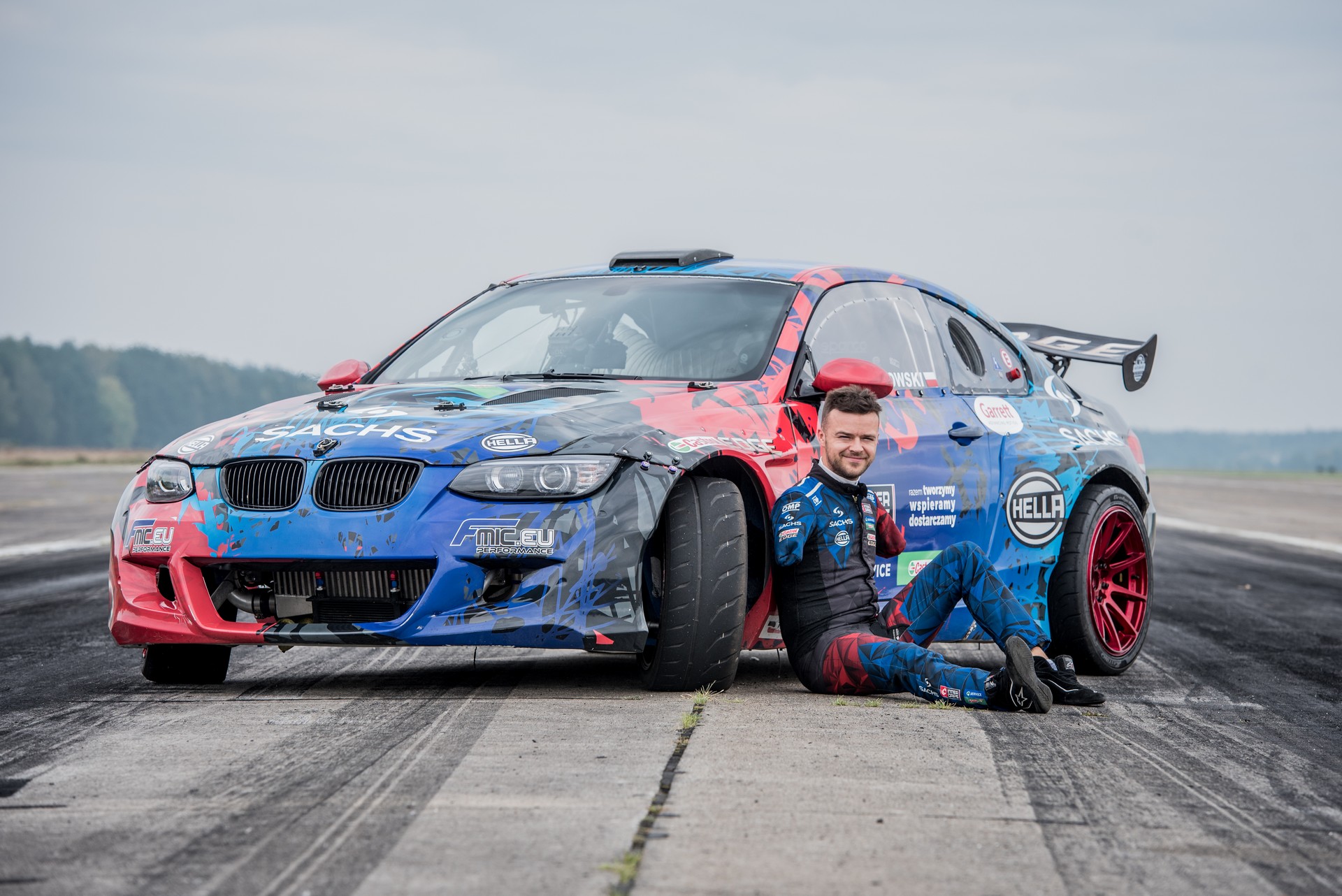 Polish Racer Performs Record Breaking 144 MPH Drift In 1,000 HP BMW ...