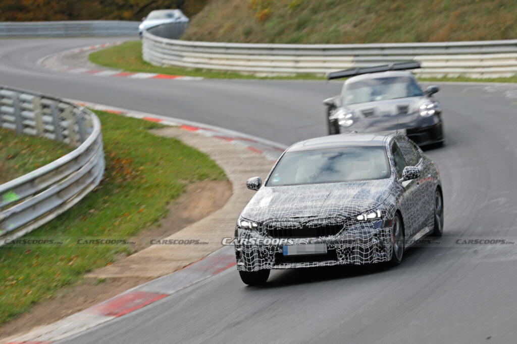 Next-Gen BMW 5-Series Wears A Pretty New Face Alongside Electric i5 ...