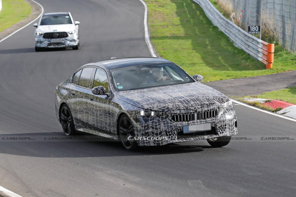 Next-Gen BMW 5-Series Wears A Pretty New Face Alongside Electric i5 ...