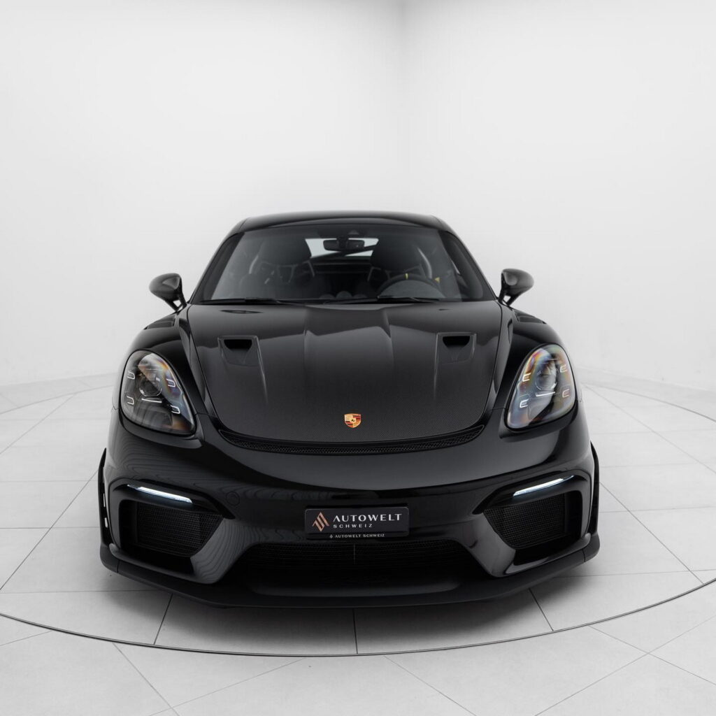 This Stealthy Porsche Cayman GT4 RS Weissach Is Dream Garage Material ...