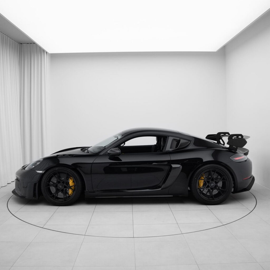 This Stealthy Porsche Cayman GT4 RS Weissach Is Dream Garage Material ...