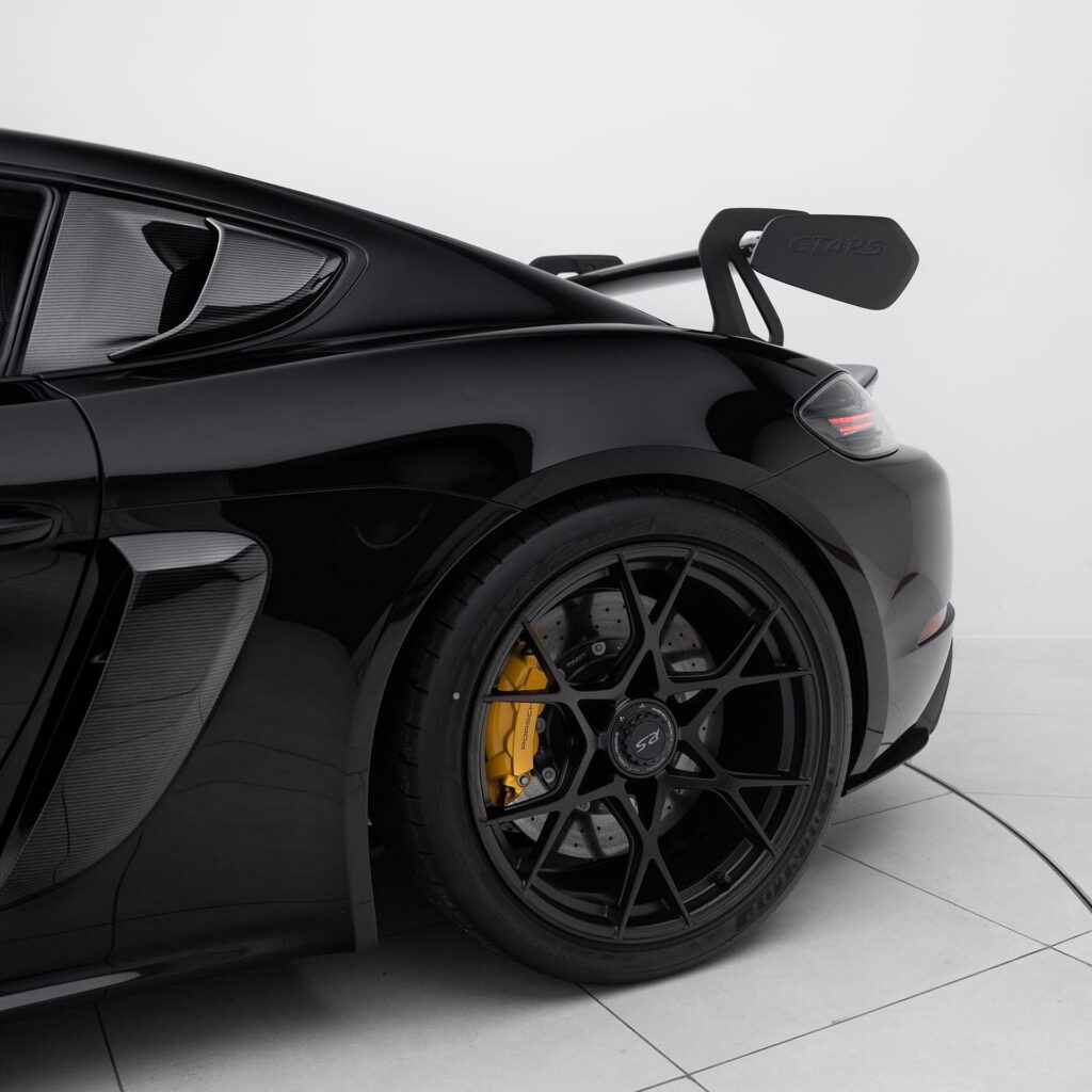This Stealthy Porsche Cayman GT4 RS Weissach Is Dream Garage Material ...