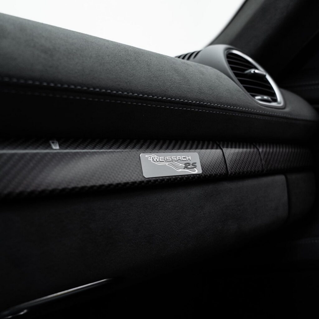 This Stealthy Porsche Cayman GT4 RS Weissach Is Dream Garage Material ...