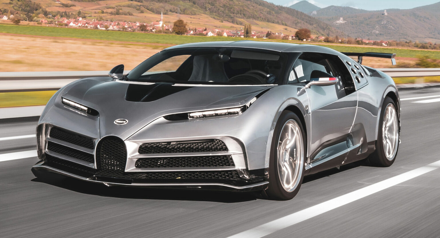 Bugatti’s Senior Test Driver Puts Finishing Touches On Silver ...