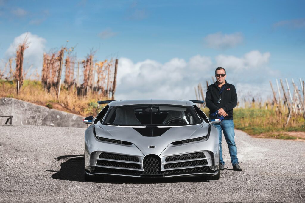 Bugatti’s Senior Test Driver Puts Finishing Touches On Silver ...