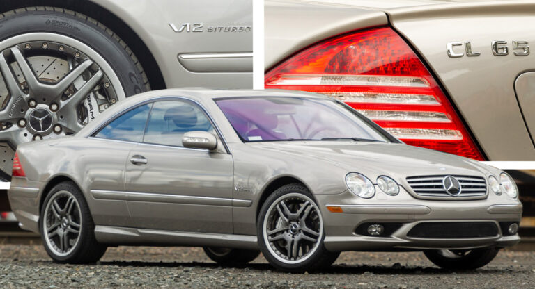 The Mercedes CL65 AMG Is A Forgotten 603 HP Super-Coupe That Could Live ...