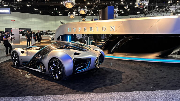 Hydrogen-Powered Hyperion XP-1 Makes Public Debut With 2,000 HP And A ...