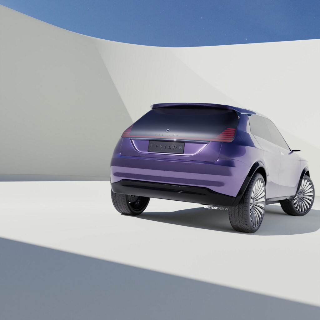 2024 Lancia Ypsilon Envisioned By Designer As A Stylish Small Electric ...
