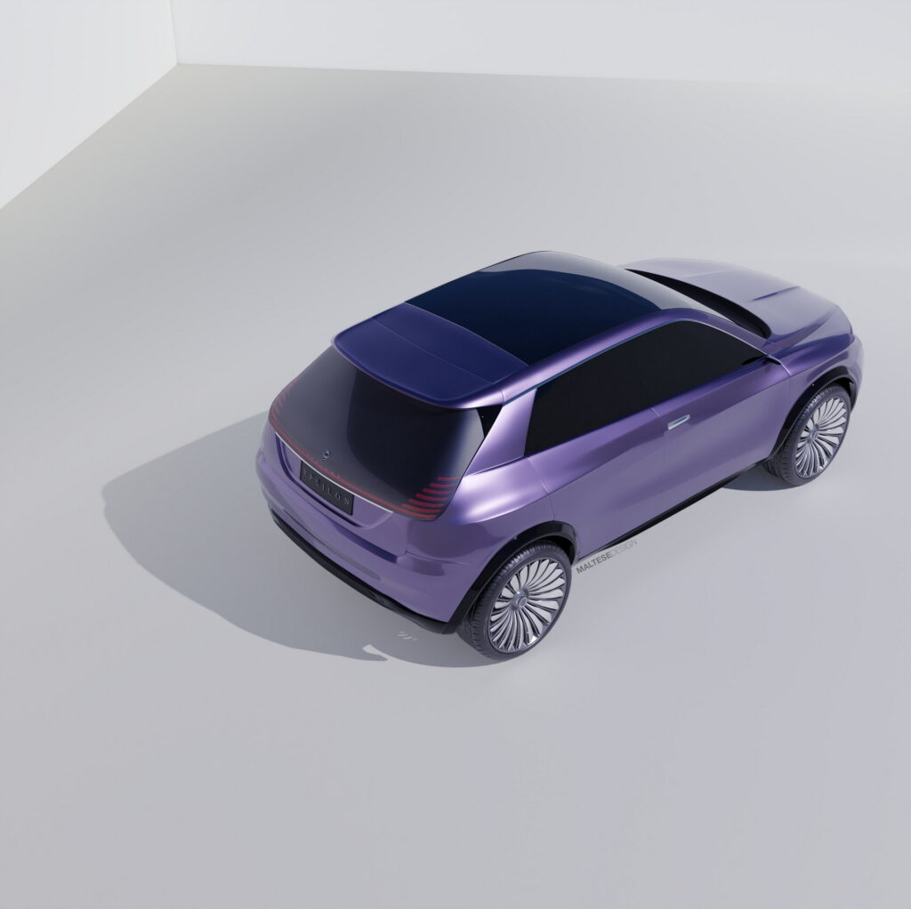 2024 Lancia Ypsilon Envisioned By Designer As A Stylish Small Electric ...